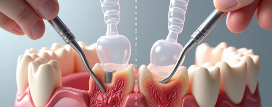 Greffe de gencive : guérison et soins post-opératoires